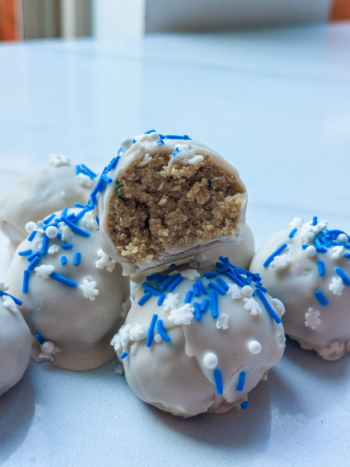 Sugar Cookie Truffles - Wholesomely Morgan